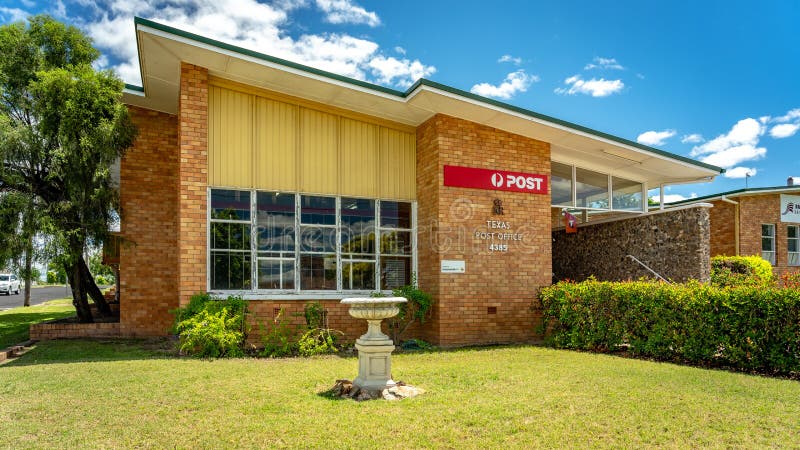 Texas, Queensland, Australia - Australia Post Building Editorial ...