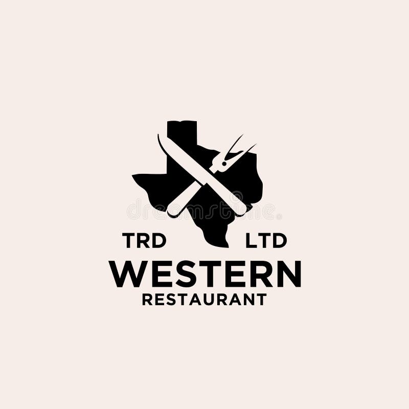 Western Food Logo Fork Stock Illustrations – 40 Western Food Logo Fork ...