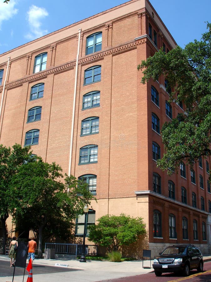 Texas School Book Depository à Dallas Image éditorial - Image du école ...
