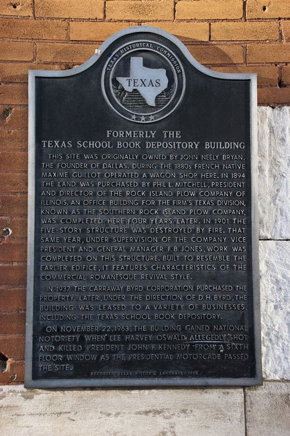 Texas School Book Depository, Dallas, TX, Kennedy Editorial Stock Photo ...