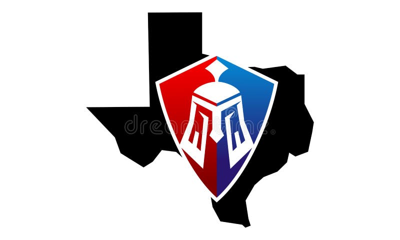 Texas Shield Template stock vector. Illustration of dallas - 104576939