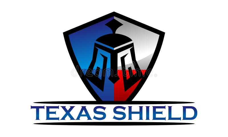 Texas Shield Template stock vector. Illustration of national - 104576753