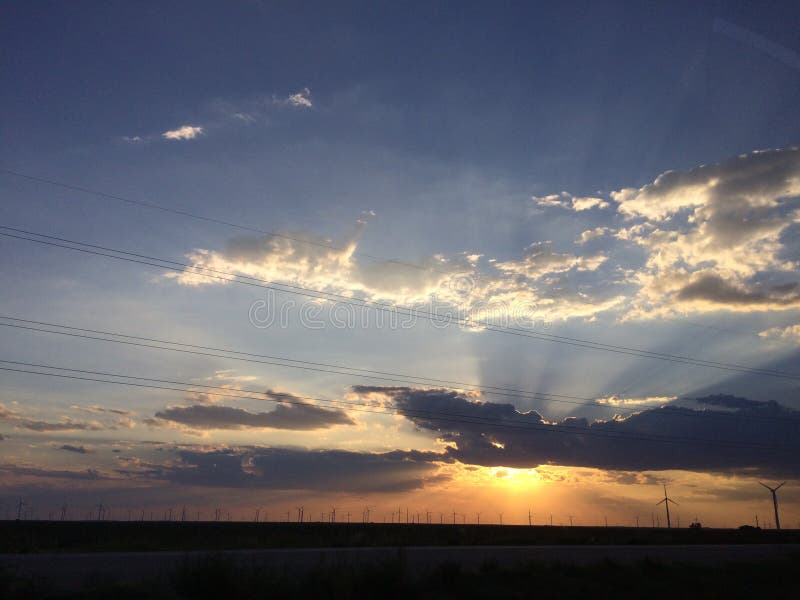 Texas Sky stock photo. Image of sunrise, texas, color - 67449316