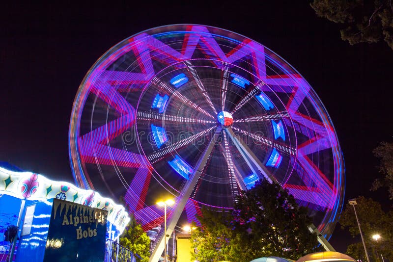Ferris Wheel At State Fair Of Texas Editorial Photography - Image of ...