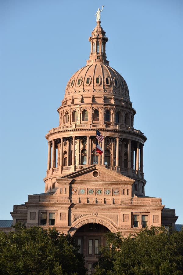 Texas State Capitol in Austin Stock Photo - Image of district, state ...