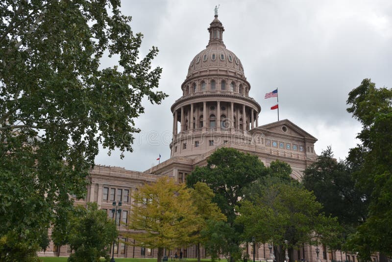 Texas State Capitol in Austin Stock Photo - Image of district, history ...