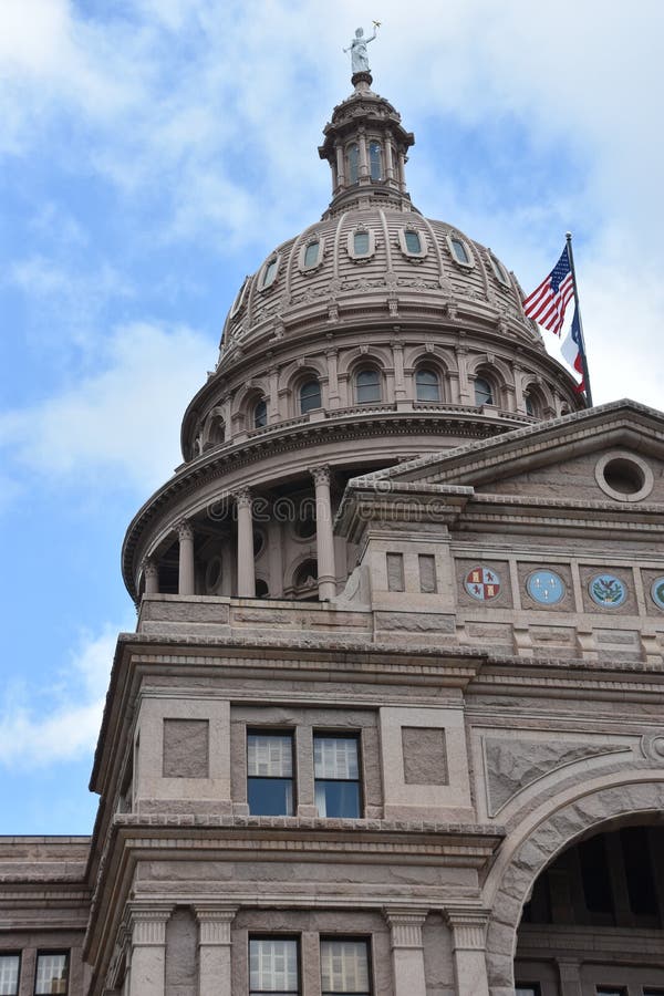 Texas State Capitol in Austin Stock Photo - Image of structure, ground ...
