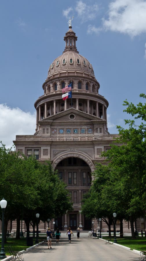 Texas State Capital at City Austin Stock Photo - Image of buildings ...