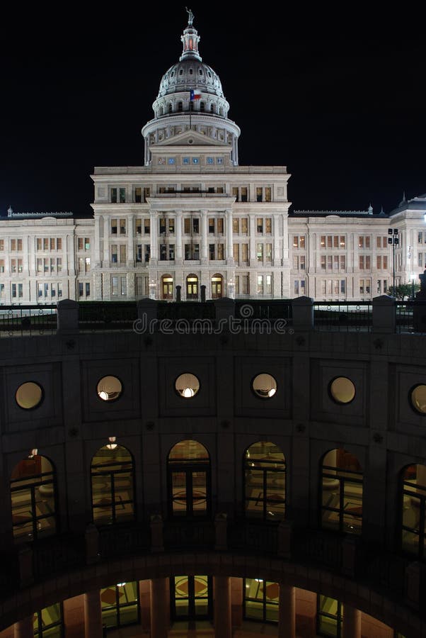 Texas State Capitol Building in Austin Stock Photo - Image of george ...
