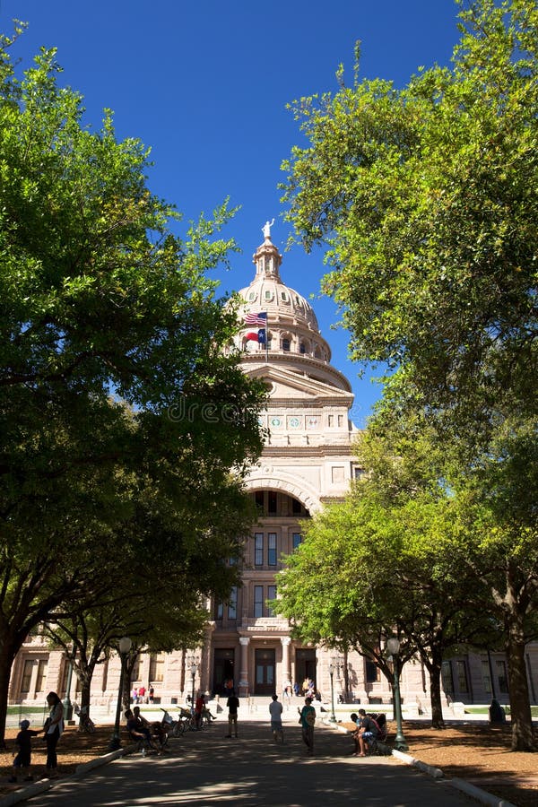 Texas State Capitol Building in Austin during Spring Stock Photo ...