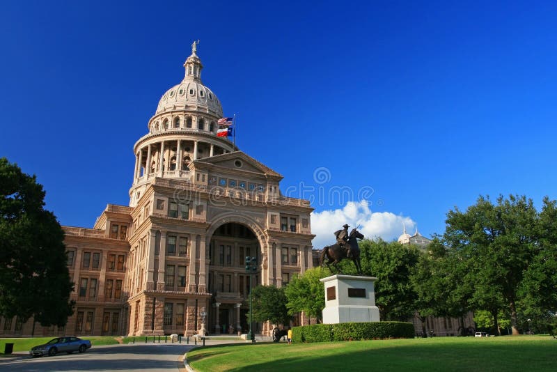 Texas State Capitol Building in Austin Stock Image - Image of house ...