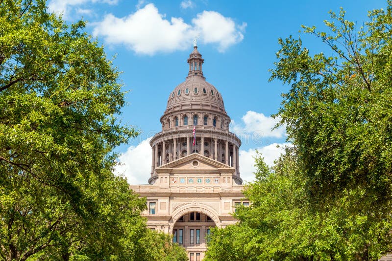 Texas State Capitol Building in Austin Stock Photo - Image of monument ...