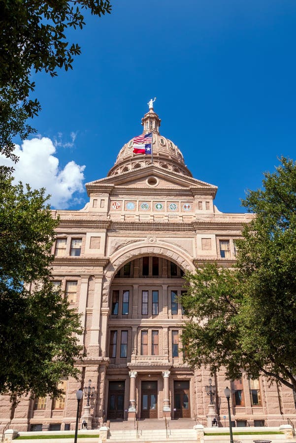 Texas State Capitol Building in Austin Stock Photo - Image of america ...