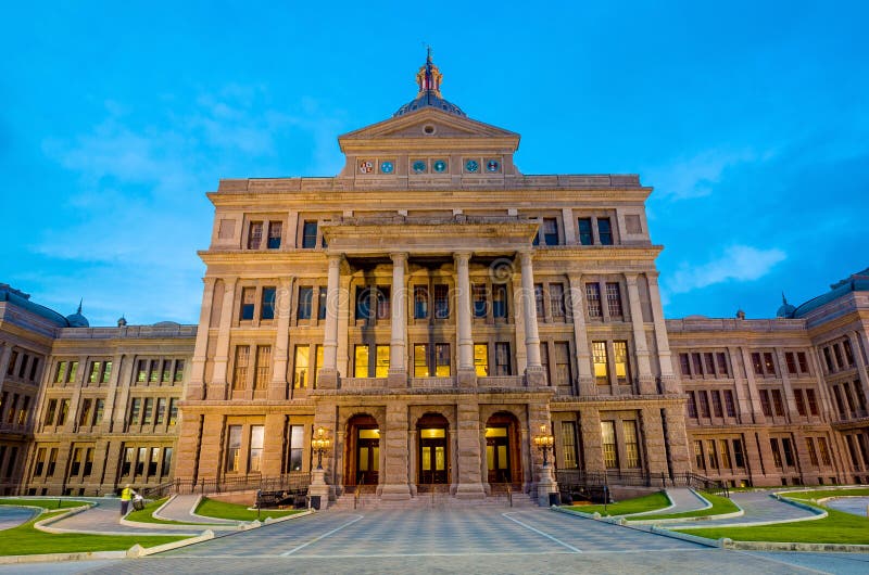 Texas State Capitol Building Stock Image - Image of federal, downtown ...