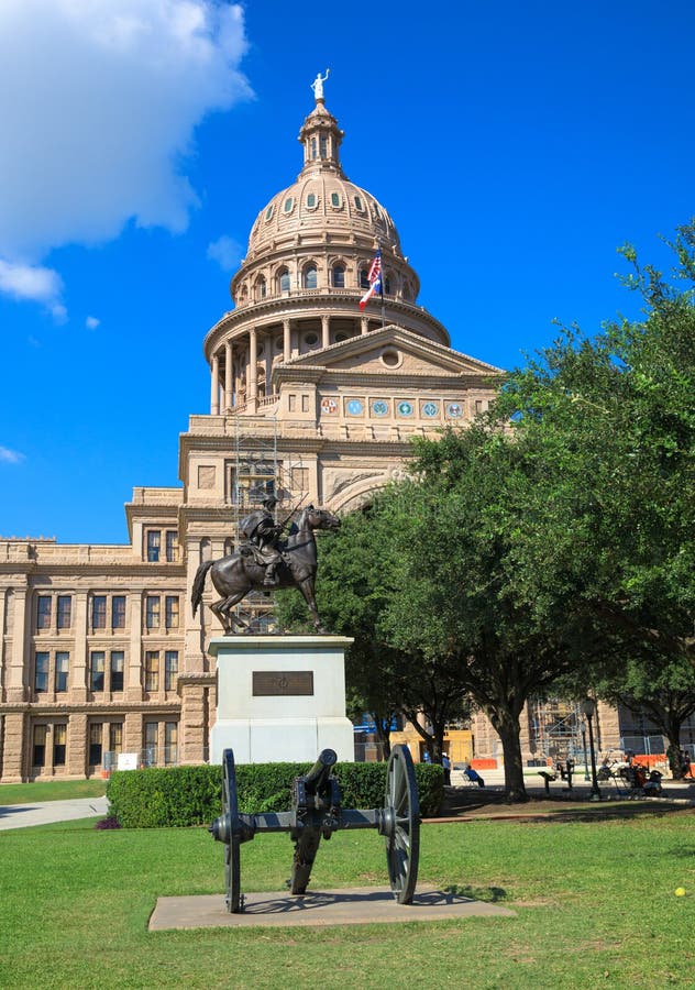 Texas State Capitol Building in Austin Stock Image - Image of ...