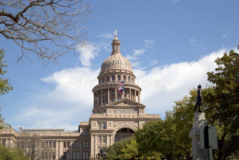 Texas State Capitol Building in City Austin USA Stock Image - Image of ...