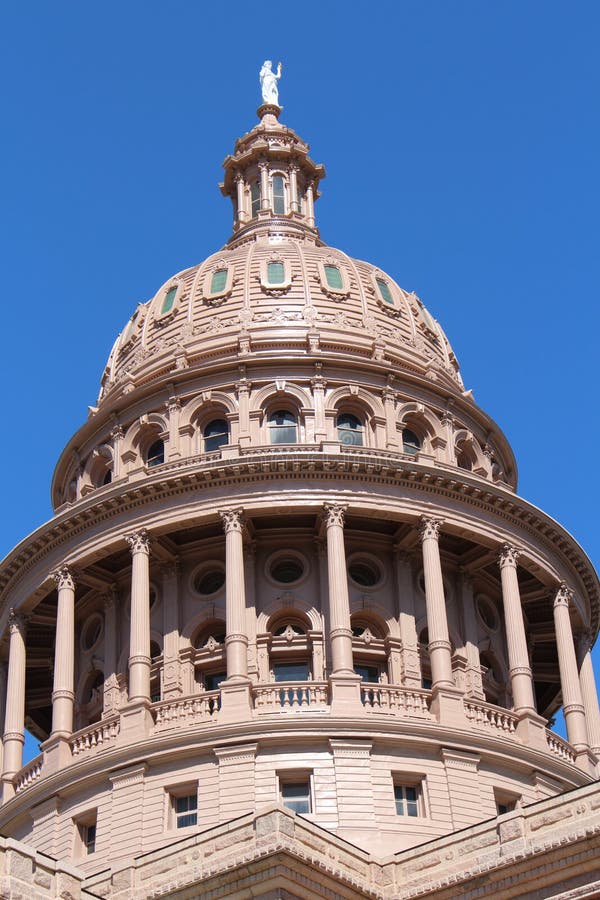 Texas State Capitol Building Dome Imagen de archivo - Imagen de ...