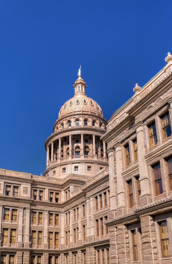 Texas State Capitol Building Vertical Foto de Stock - Image of capital ...