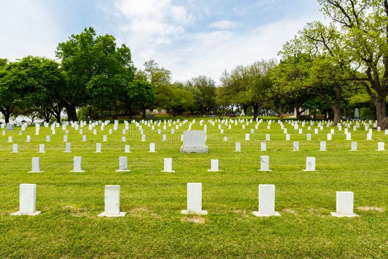 Texas State Cemetery stock image. Image of texas, nature - 71890145