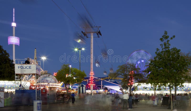 Texas State Fair editorial photo. Image of rides, games - 36673646
