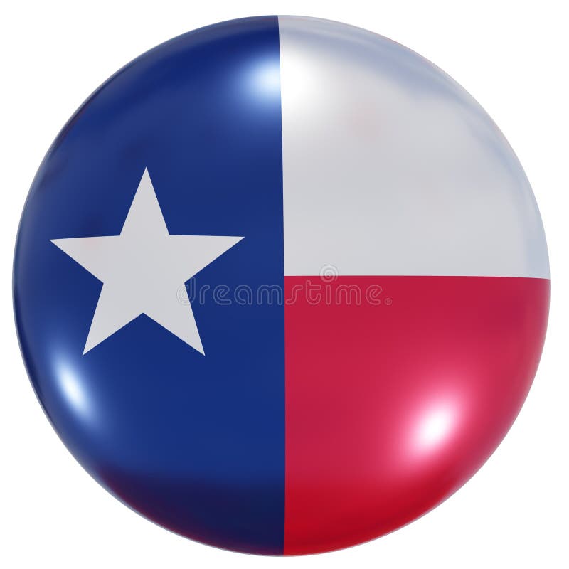 Texas State flag stock illustration. Illustration of emblem - 87844649