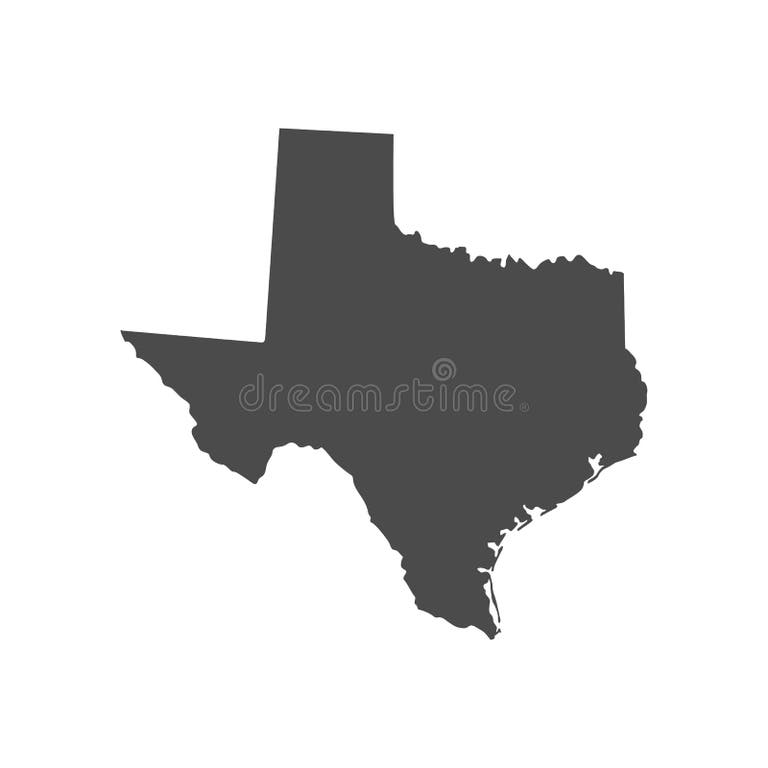 Texas State Outline Stock Illustrations – 3,950 Texas State Outline ...