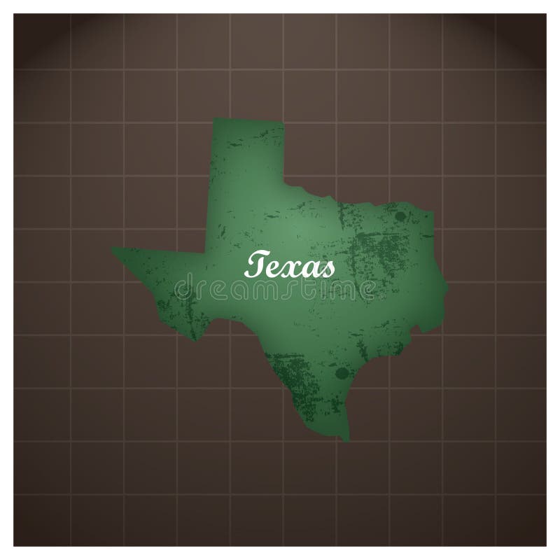 Texas State Map. Vector Illustration Decorative Design Stock Vector ...