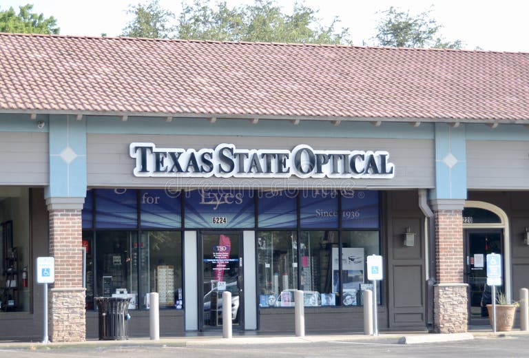 Texas State Optical, Fort Worth, Texas Imagem de Stock Editorial ...