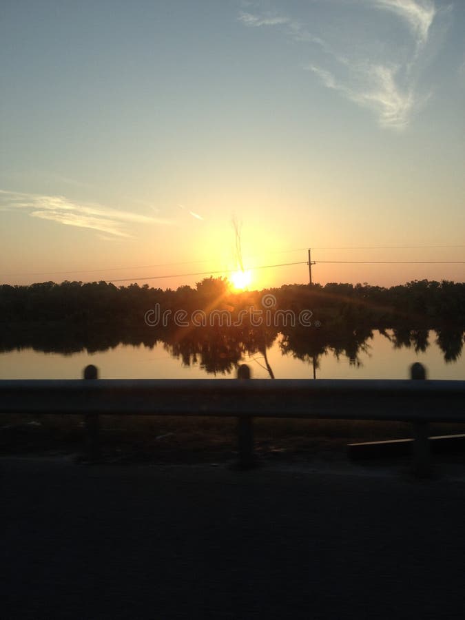 Texas Sunset stock image. Image of sunset, east, texas - 151820705