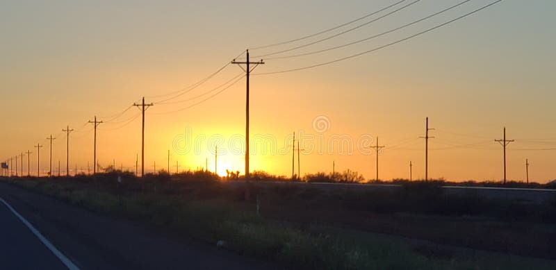 Texas sunset in summer stock image. Image of cloud, lighting - 179644499