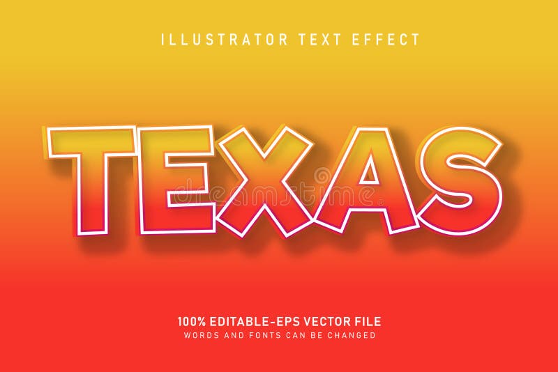Texas Text with Flag stock vector. Illustration of flag - 4098234