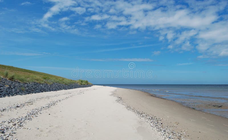 Texel beach stock photo. Image of painted, length, beach - 45701858