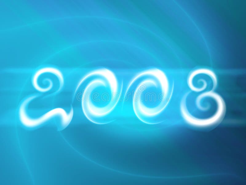 Text 2008 on background stock illustration. Illustration of abstract ...