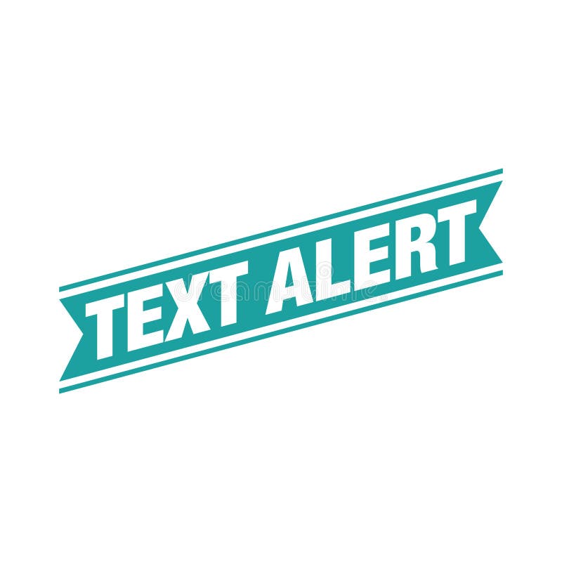 Text Alert Rubber Stamp Vector Template Stock Vector - Illustration of ...