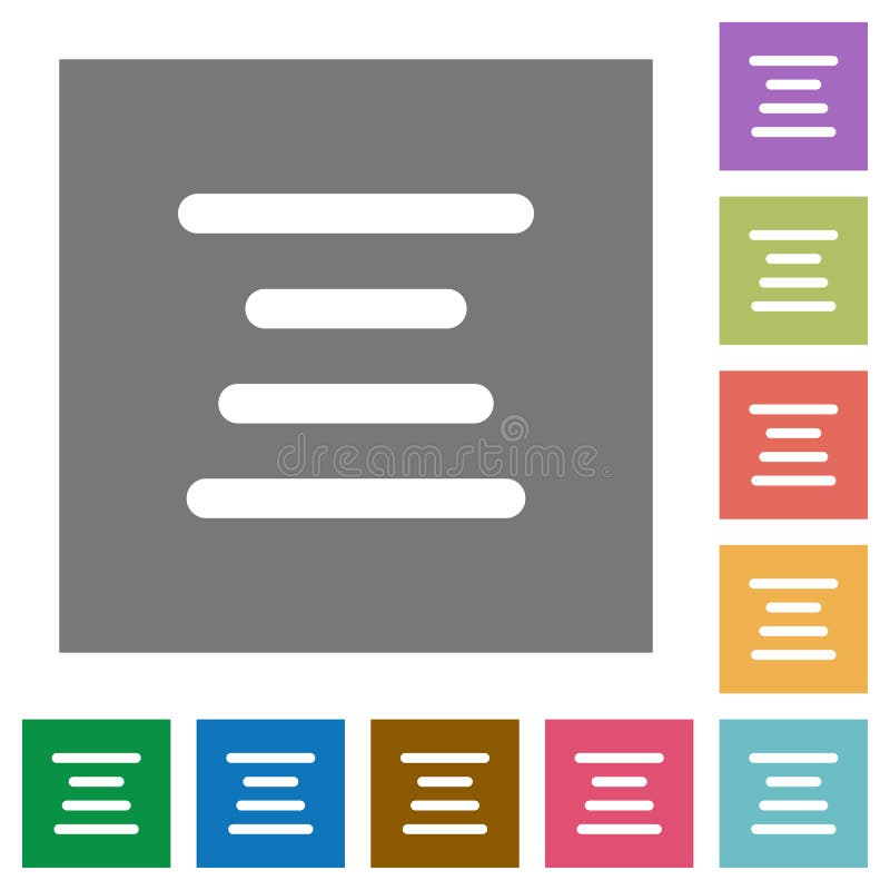 Align Center Icon. Word Document Text Edit Paragraph Page Alignment ...