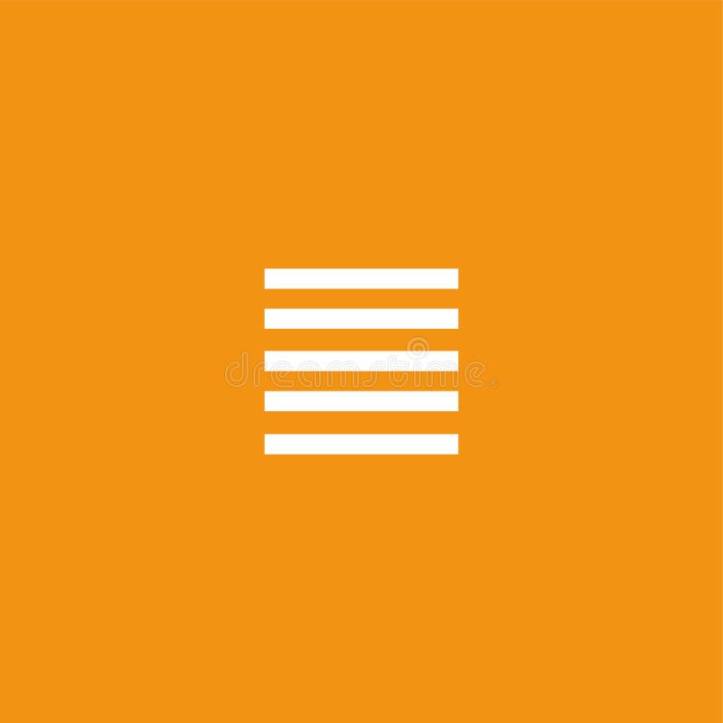 Text Align Icon Illustration Isolated Vector. Stock Vector ...