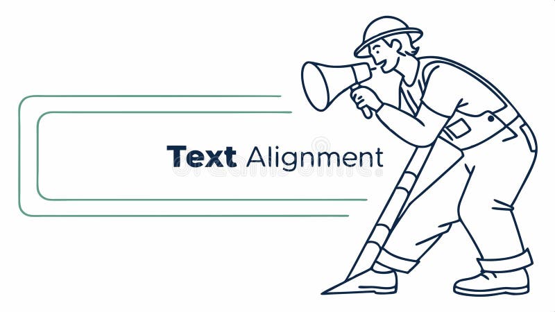 Text Alignment Icon, Typography and Formatting Tools Vector Design Generative AI Stock Vector ...