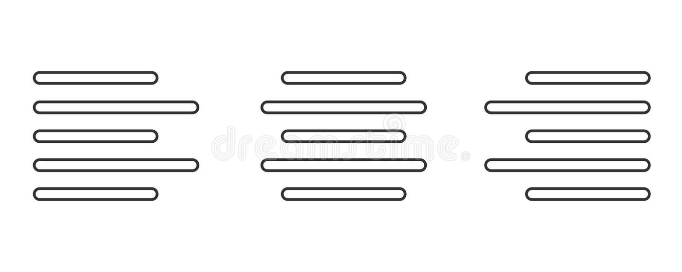 Text Alignment Stock Illustrations – 2,649 Text Alignment Stock ...