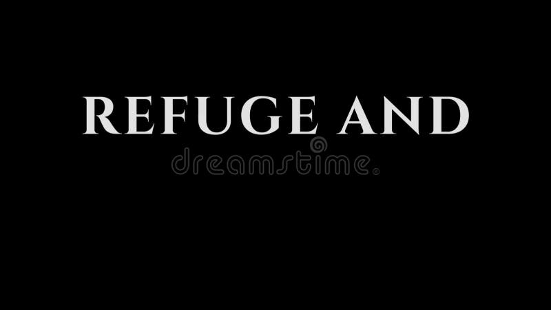 Text Animation Bible Verses Video Psalm 46:1 God is Our Refuge and ...