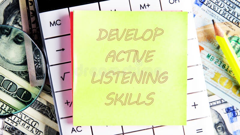 Text DEVELOP ACTIVE LISTENING SKILLS Animation Developing Active ...