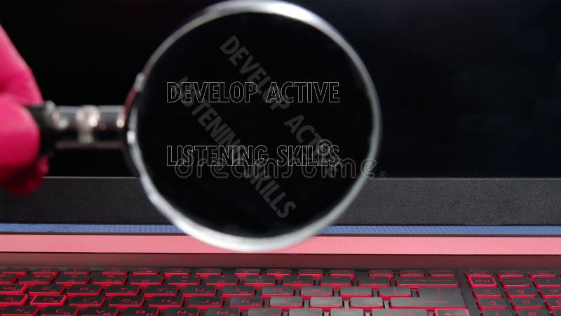 Text Animation DEVELOP ACTIVE LISTENING SKILLS. Learn Effective Active ...