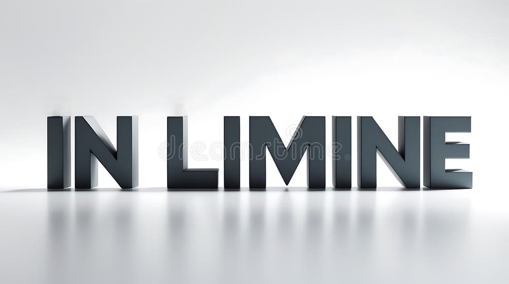 Text Arrangement of Bold Letters Spelling in Limine on a Reflective ...