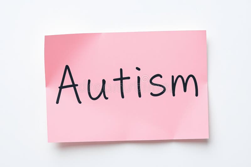 Text Autism Pink Note Stock Photos - Free & Royalty-Free Stock Photos ...
