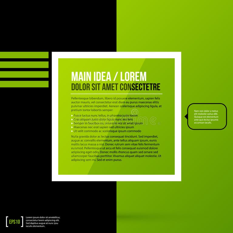 Text background template stock vector. Illustration of background ...