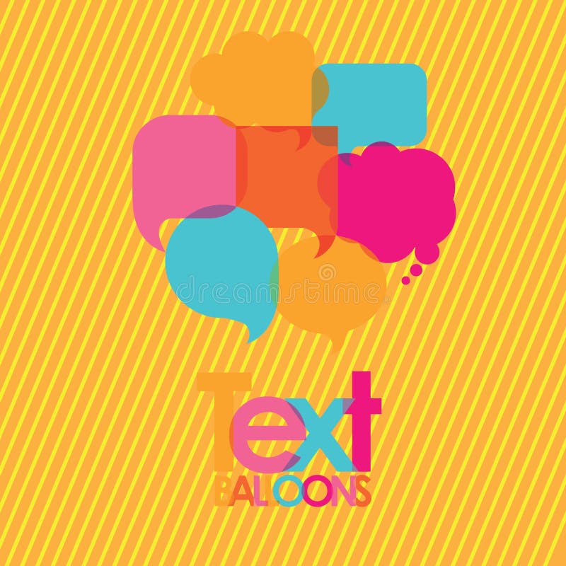 Messaging balloons stock vector. Illustration of glossy - 10269312