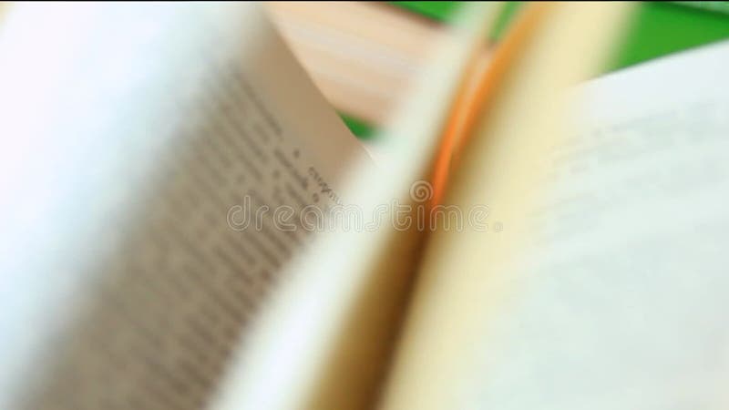 Text book page stock video. Video of textbook, black - 304768069