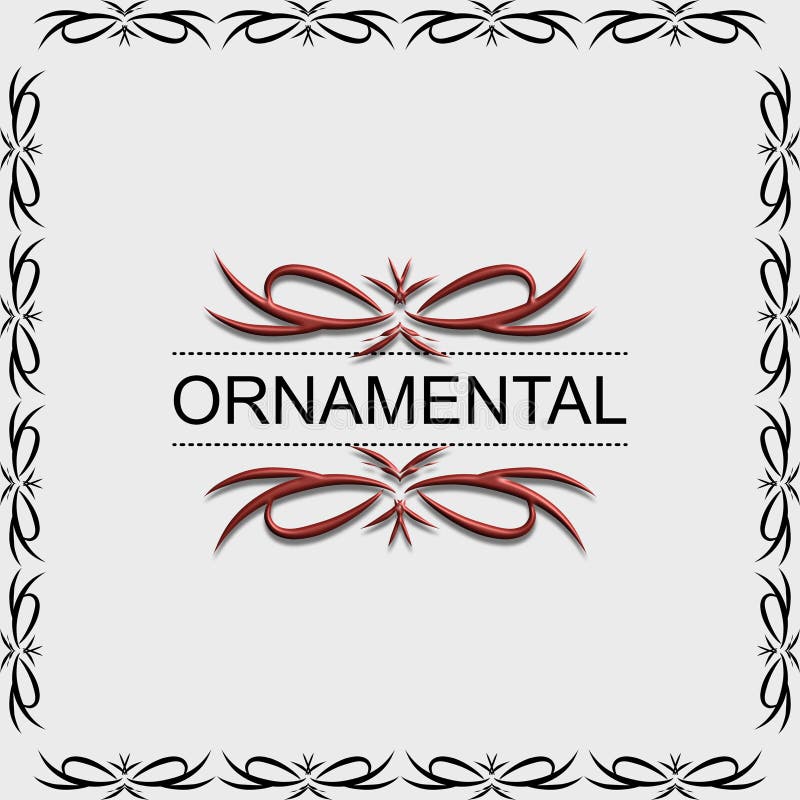 Text Border, Ornate Frame, and Can for Border in the Form of Vector ...