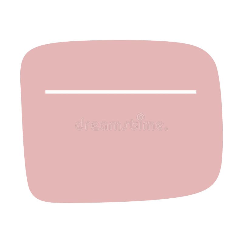 Text Box, Text Area Icon Element - UI, Web, Chat Bubble Flat Color Vector Illustration Stock ...