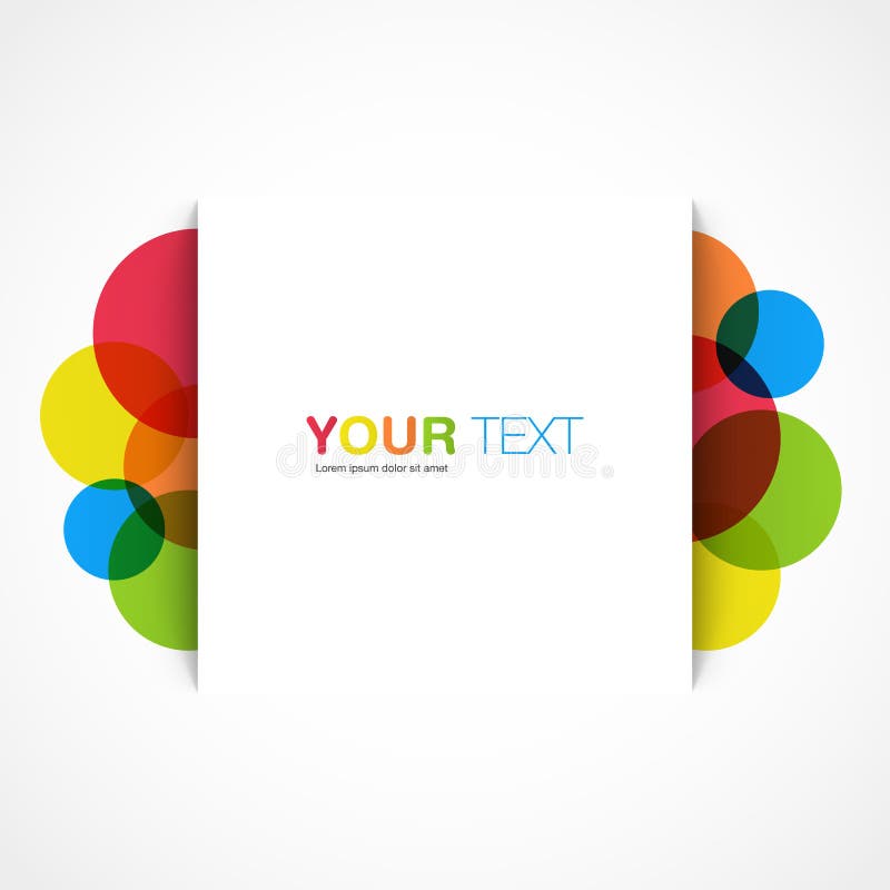 Text box design stock vector. Illustration of cover, concept - 90274466