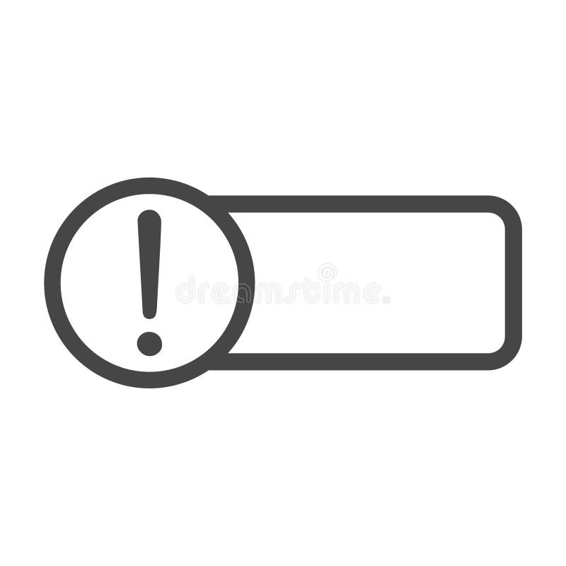 Text Box Exclamation Mark Stock Illustrations – 470 Text Box ...